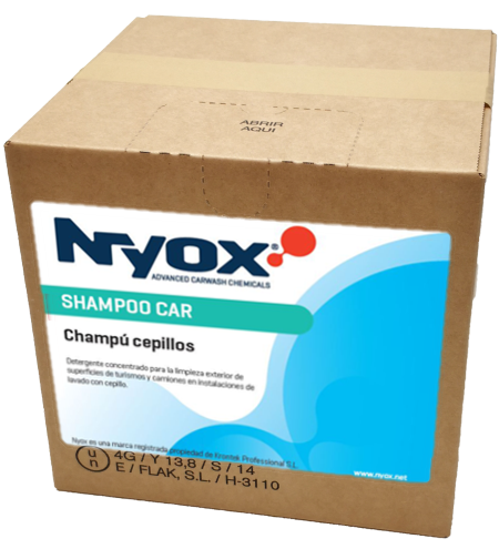 NYOX Shampoo Car (Bag in Box) | Tecnoquimia Cookie Control